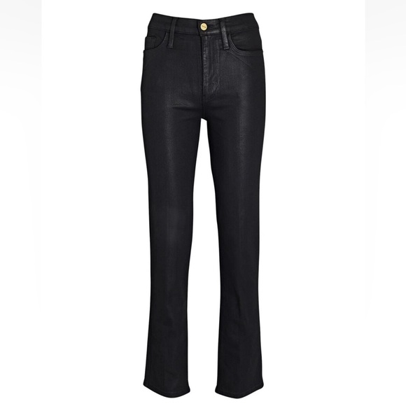 Frame Denim | Jeans | Frame Womens Le Sylvie Coated Straightleg Jeans ...
